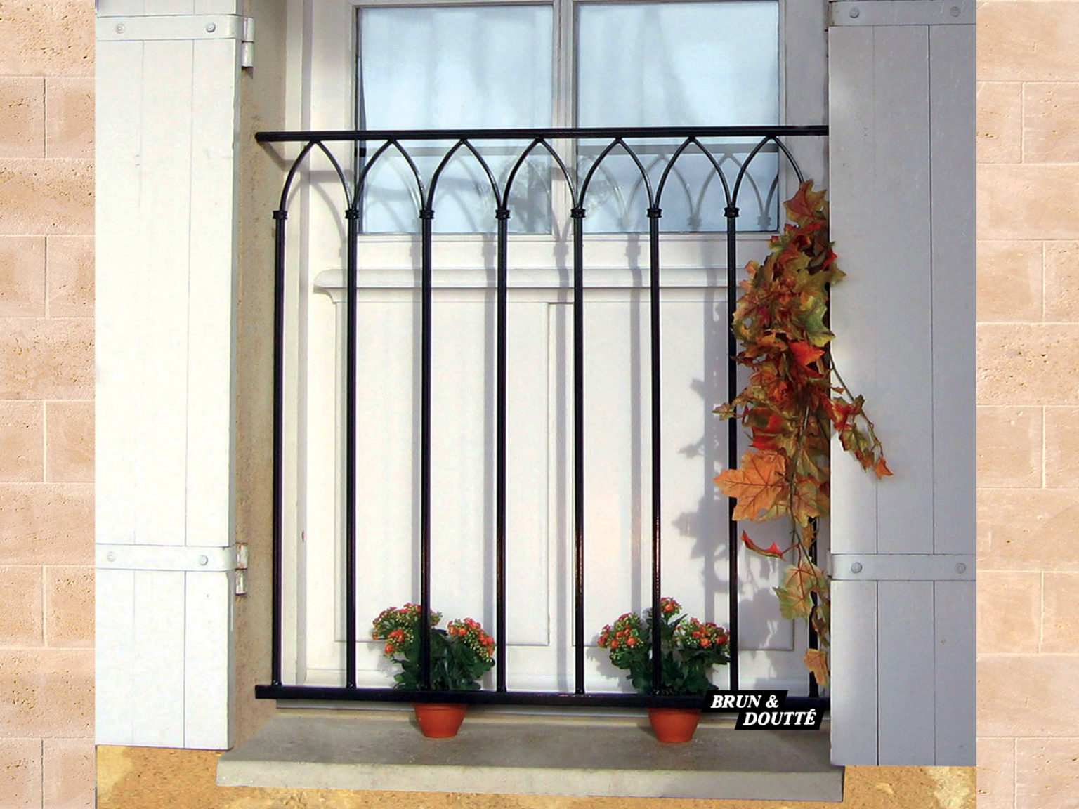 Catalogue des Garde-corps de fenêtre acier - Brun & Doutté